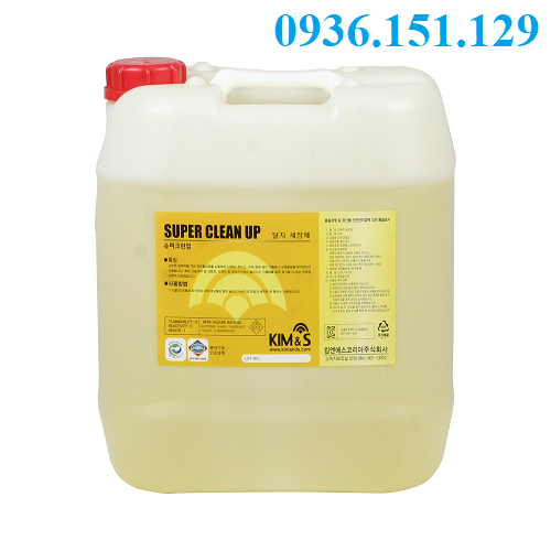 Hóa chất (Nước) tẩy rửa dầu mỡ công nghiệp SUPER CLEAN UP